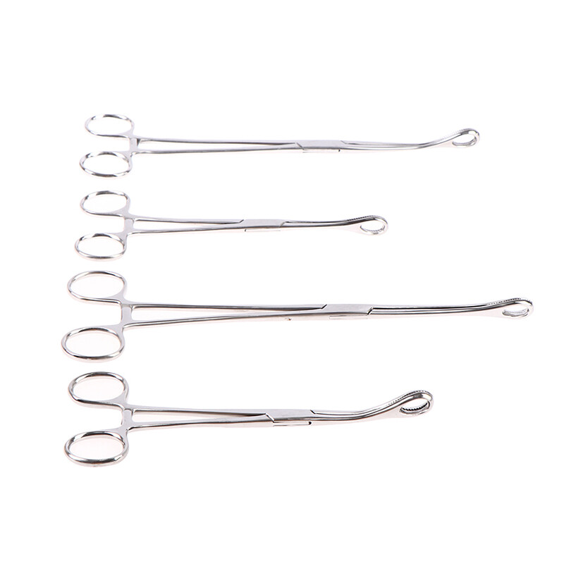 Stainless Steel Sponge Pliers Medical Pliers Cupping Pliers Oval Plie ...