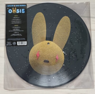 Bad Bunny J Balvin Oasis Picture Disc Vinyl Record LP - NEW SEALED | eBay
