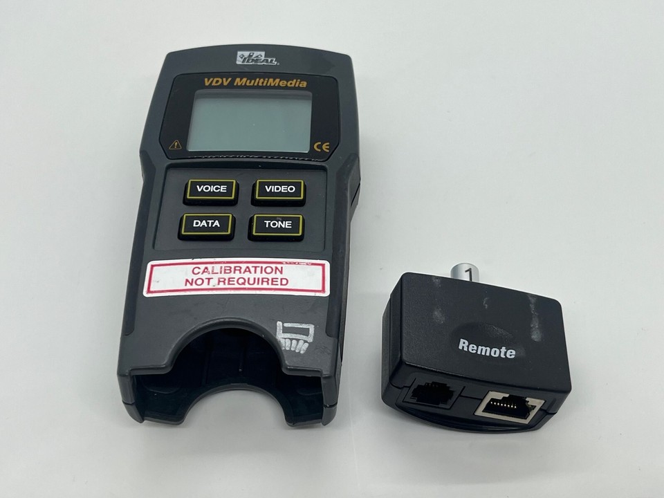 Ideal VDV Multimedia Voice Data Video Wiremapper and Tester | eBay