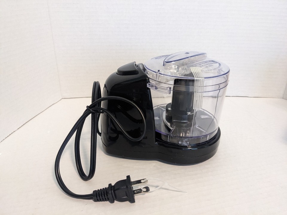 Toastmaster Electric 1-1/2 Cup Mini Chopper - Stainless Steel Blades ...