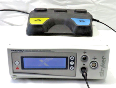 STRYKER Crossfire2 Integrated Resection System w/ Footswitch, FOR PARTS ...