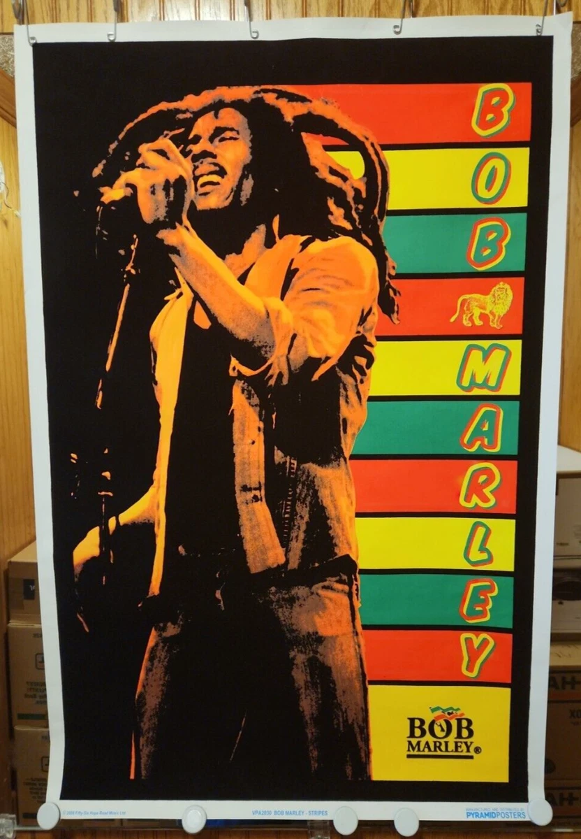 Black Light Posters Bob Marley