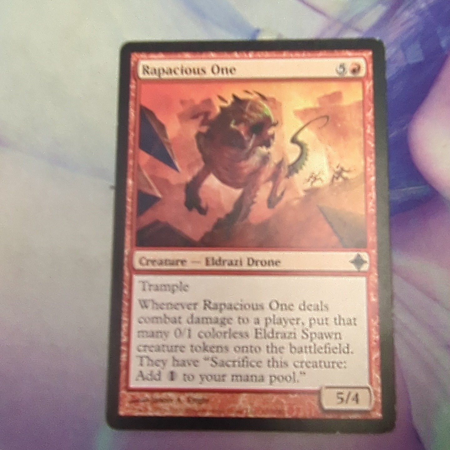 Magic The Gathering Rise Of The Elsdrazi Rapacious One 162/248 | eBay