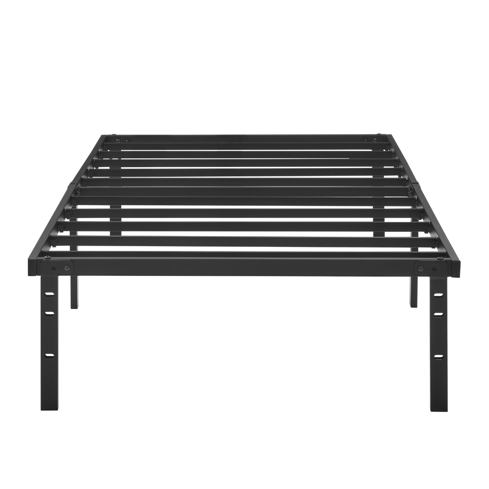 Mainstays Twin 14" Heavy Duty Steel Slat Platform Bed Frame with ...