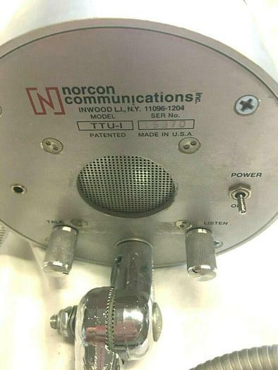 Norcon Communications Talk Through 2 Way Intercom Working TTU-1 Free ...