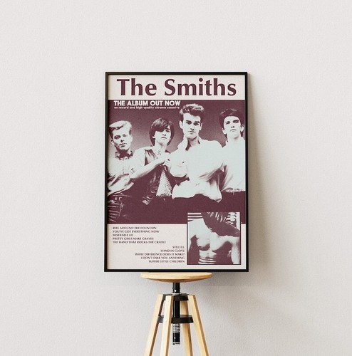 The Smiths Poster, Retro Jangle Pop Music Print | eBay