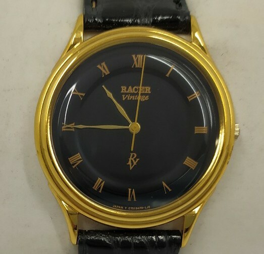 Racer Watch By Orient Watch Nos 90'S. Black Dial With Relief | eBay