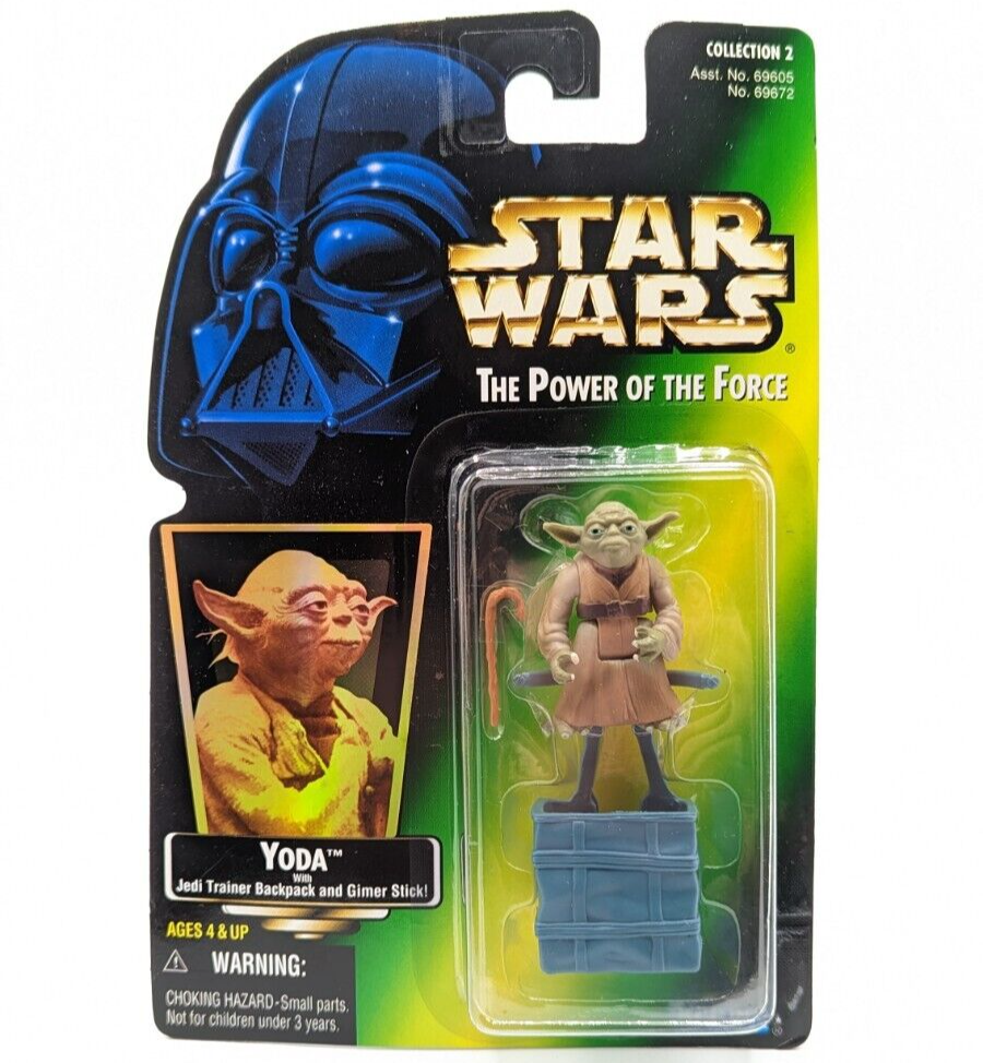 Star Wars 1997 The Power of the Force Yoda Jedi Trainer Backpack And ...