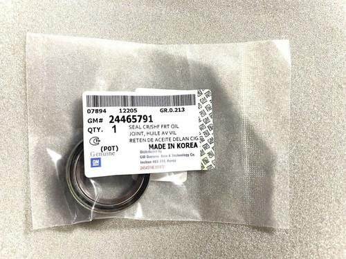 GM OEM FRONT MAIN ENGINE CRANKSHAFT CRANK SEAL GMC CRUZE SONIC 24465791 ...