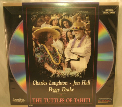 Laserdisc k * Tuttles of Tahiti * Charles Laughton Jon Hall Peggy Drake ...