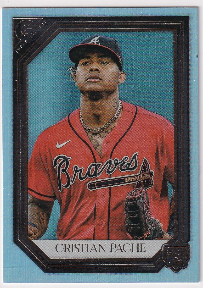 2021 Topps Gallery Christian Pache SP Printer Proof RC Atlanta Braves ...