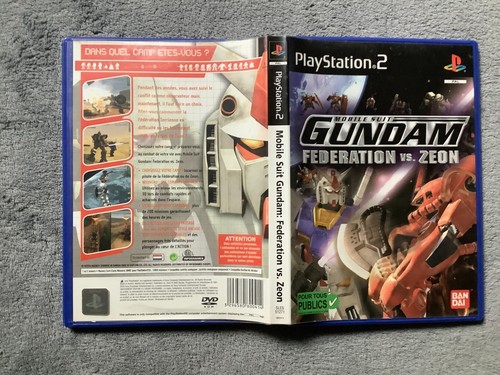 mobile suit gundam vs zeon ps2 FR | eBay
