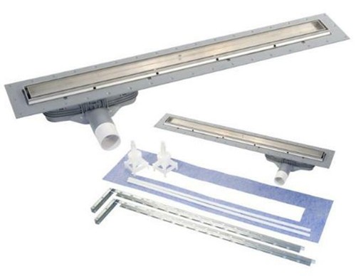 Purus Living Linear Drain for Tiled Shower Wetroom Floors, Various ...