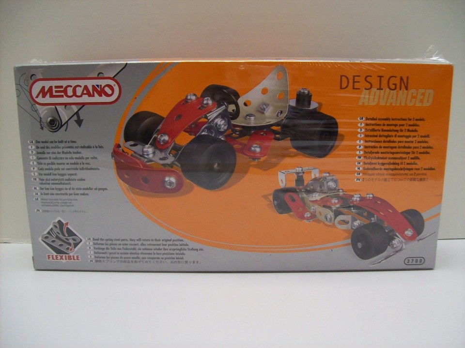 NEW Meccano 3700 Design Advanced 2 Model Kit - New/Sealed | eBay