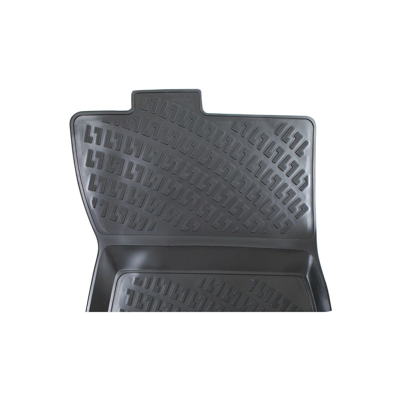 Custom Molded Rubber Floor Mat Fits For Renault Kangoo 1997-2007 Black ...