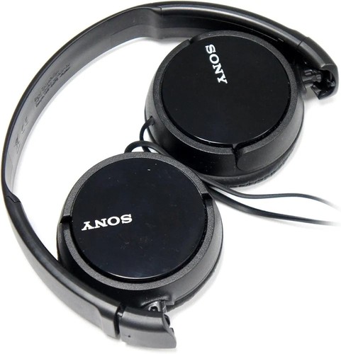Sony ZX110 Over-Ear Dynamic Stereo Headphones (Black) (/RT6-17502-MDR ...