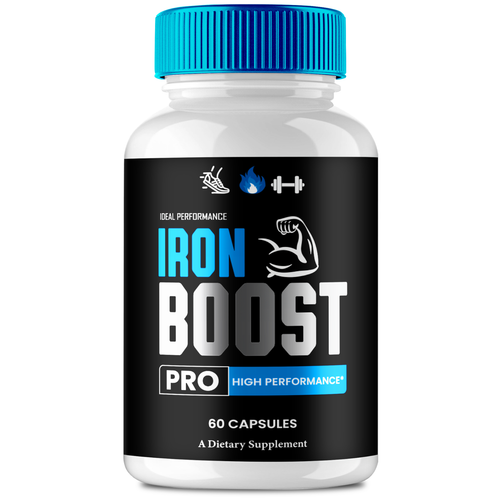 Iron Boost Pro Capsules, Official IronBoost Pro Supplement Pills (1 ...