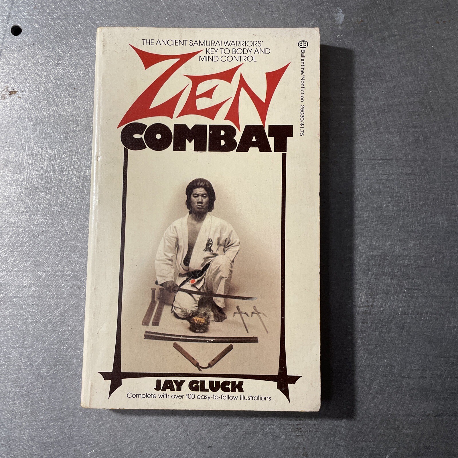 RARE ZEN COMBAT BY JAY GLUCK BLACK BELT KARATE KUNG FU JIU-JITSU ...
