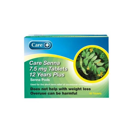 Senna Tablets (Care) 20/60/100 - Natural Constipation Relief (Senokot ...