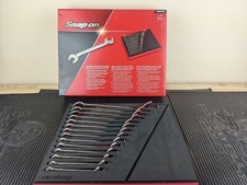 Snap-on 10 - 27 Mm 14pc Four Way Angled Head Offset Wrench Set ...