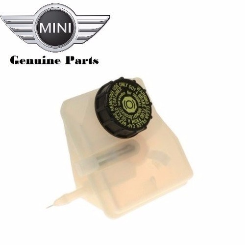 For Mini Cooper R50 R52 Brake Fluid Reservoir w/ Warning Switch & Cap ...