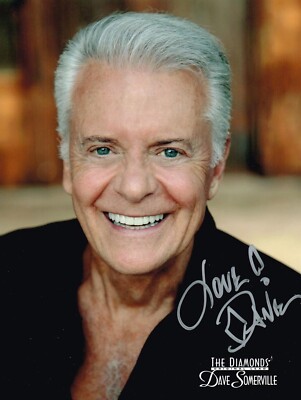 DAVE SOMERVILLE SIGNED PHOTO 8 X 10 INCH CLEARANCE SALE CANADIAN SINGER ...