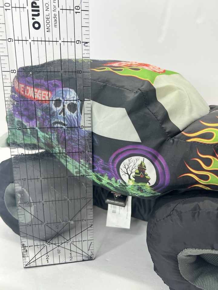 Monster Jam Grave Digger Plush Monster Truck Soft Plush Pillow Toy ...