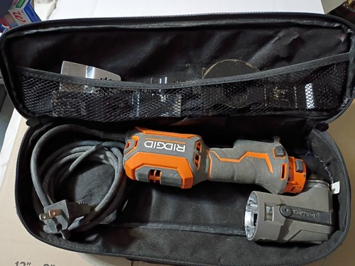 Ridgid JobMax W/ Multi Tool Head And Case And Attachments | eBay