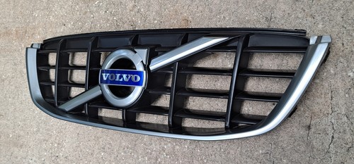 2010-2013 Volvo XC60 Front Upper Grille Silver & Black 2011 2012 | eBay