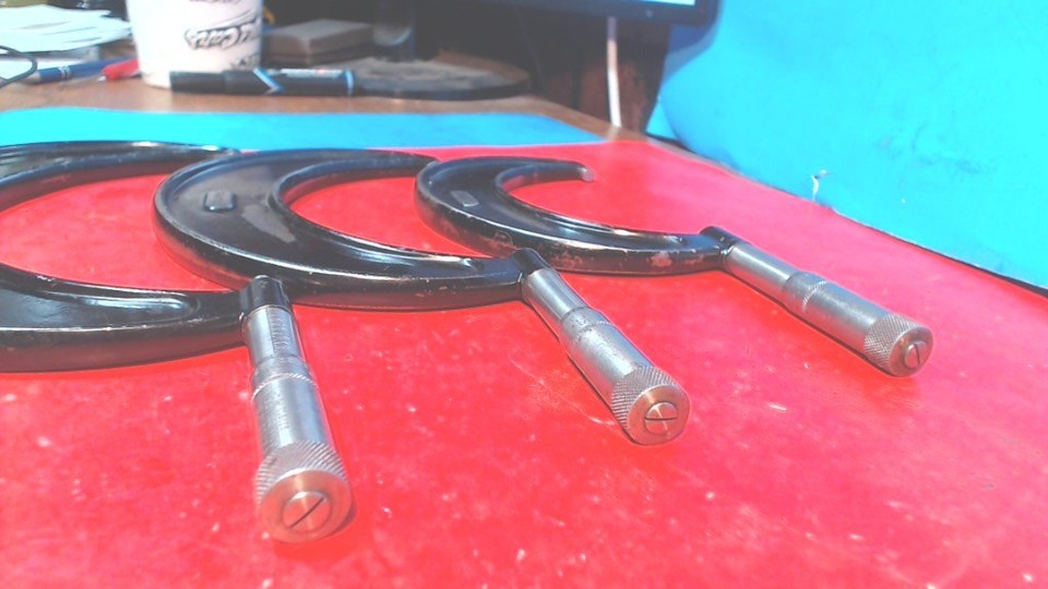 Vintage- L. S. Starrett No. 436 Outside Micrometer -From -3" --6 ...