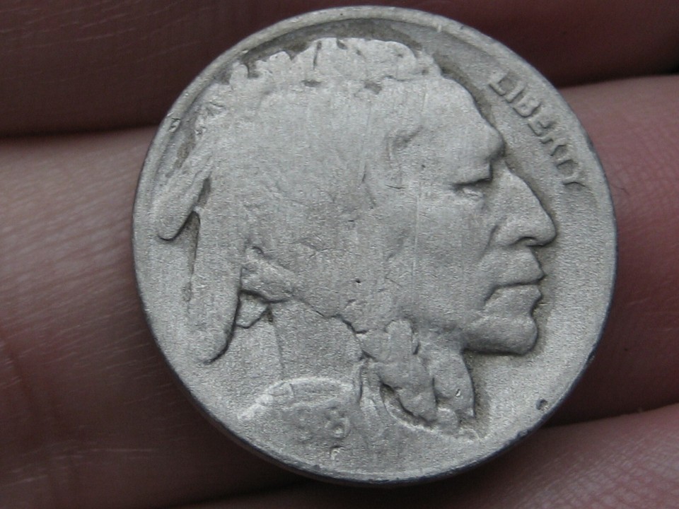 1918 D Buffalo Nickel 5 Cent Piece- Denver, Good Reverse Details | eBay