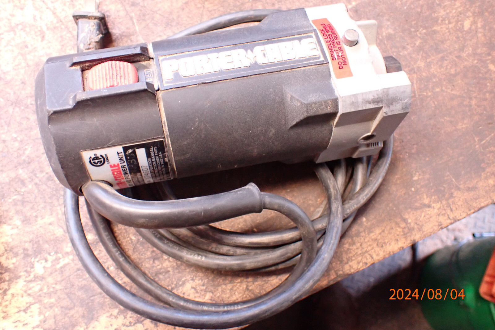 USA PORTER CABLE 7301 TRIM ROUTER MOTOR UNIT W/ 1/4" COLLET | eBay