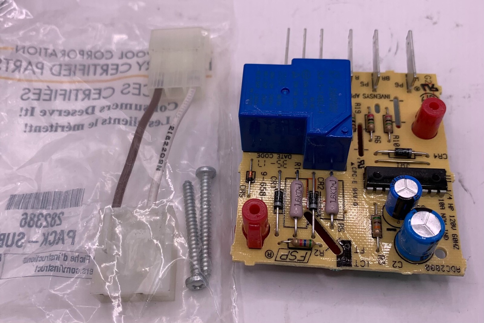 Whirlpool W10366605 Refrigerator Adaptive Defrost Control Board ...