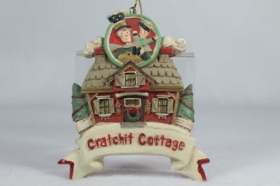 'Dickens' Ornament 'Cratchit Cottage House' - By Kurt Adler #A9348 NEW ...
