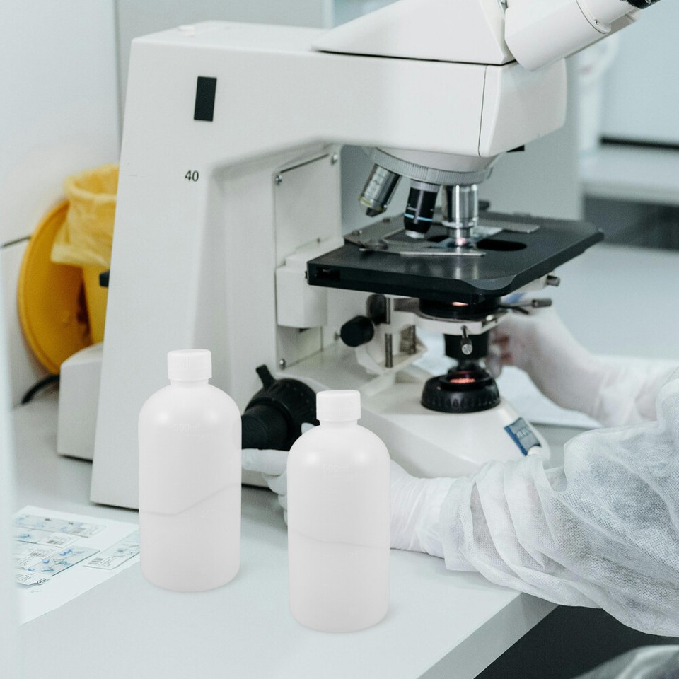 2pcs Gallon Storage Containers Plastic Container Plastic Reagent Bottle ...