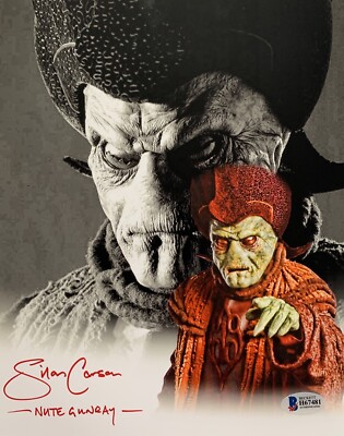 SILAS CARSON SIGNED NUTE GUNRAY 8X10 PHOTO STAR WARS BECKETT COA BAS | eBay