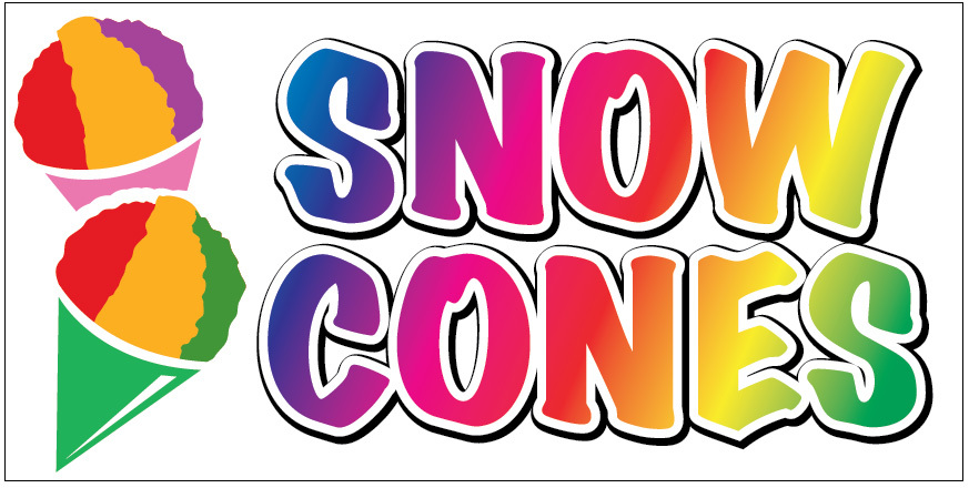 Snow Cone Signs