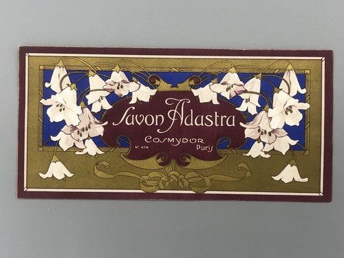 Vintage FRENCH Perfumed SOAP Label Cosmydor Paris France No 474 | eBay