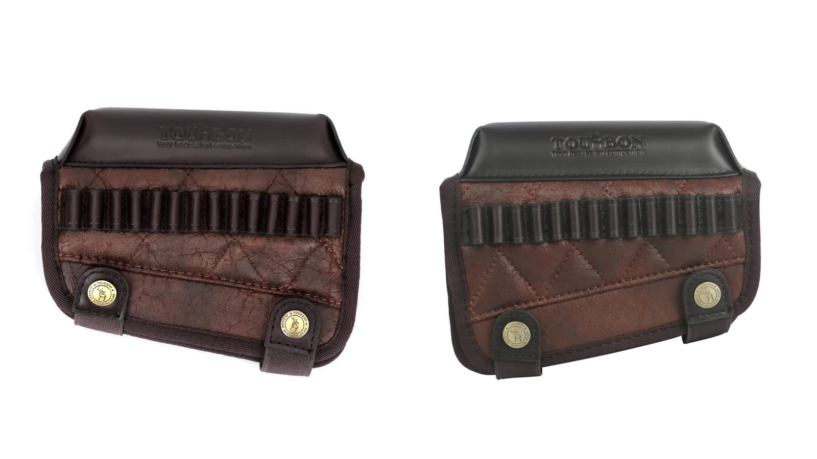 Tourbon Shooting Rifle Cheek Rest Raiser .22LR/30-06 Ammo Holder PU ...