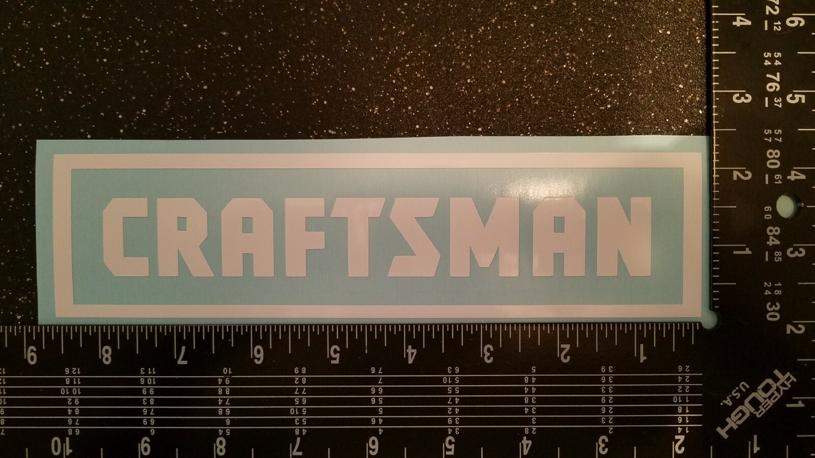 Craftsman Tools vinyl decal Tool Box Car Truck Window Laptop Sears 8.5 ...