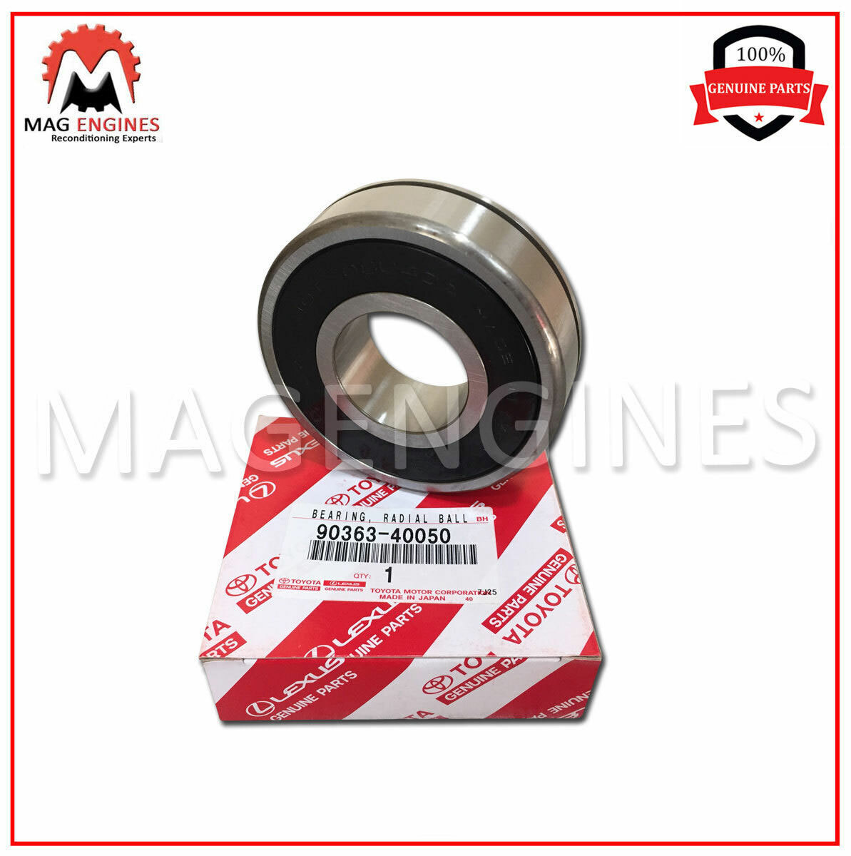 90363-40050 / 90363-40092 GENUINE OEM BEARING (FOR INPUT SHAFT FRONT ...