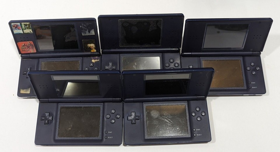 BROKEN Nintendo Ds Lite All Marked with issues Choose your Color REGION ...