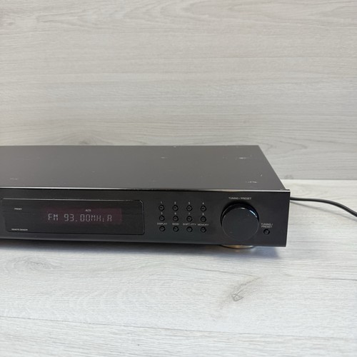DENON TU-260L II RDS Radio Text HI-FI STEREO RADIO FM TUNER BLACK | eBay