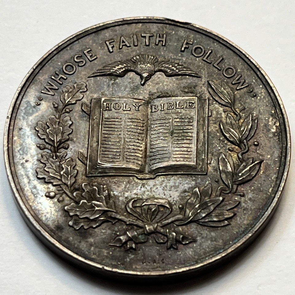 1870 Pilgrim Jubilee Memorial Medal Token HK-13 Plymouth MA "So Called ...