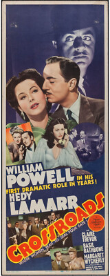 Crossroads (1942) Crime William Powell Hedy Lamarr DVD Public domain (Disc Only) | eBay