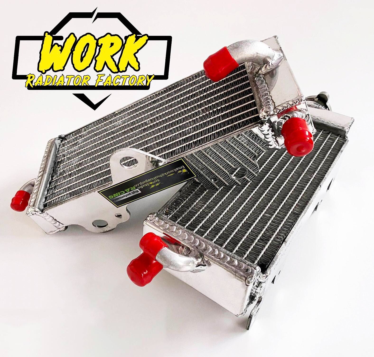 Radiator for Yamaha YZ125 YZ 125 1996-2001 99 97 98 Polished Right&Left ...