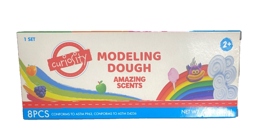 Compound Kings Modeling Dough Amazing Scents 8 Pk Curiosity New 8 ...