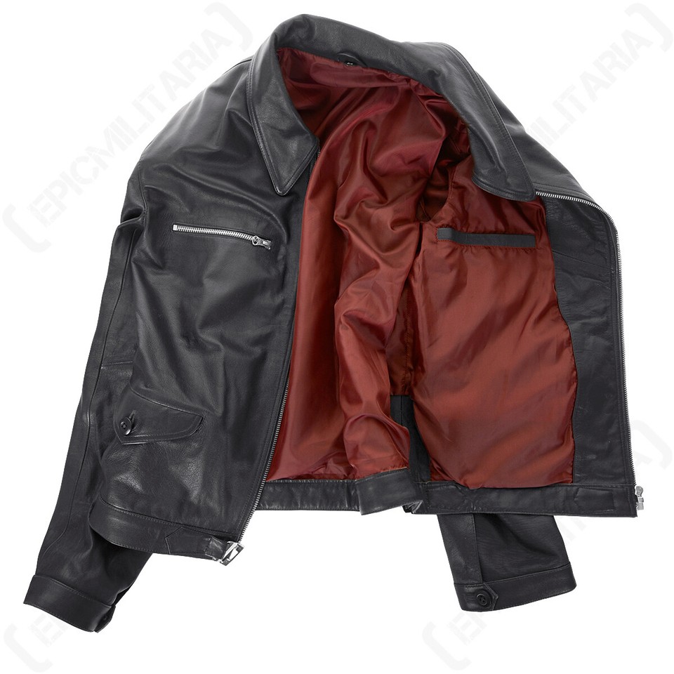 WW2 German Erich Hartmann Flying Jacket - Black - New - All Sizes | eBay