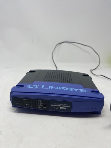 Linksys Etherfast 4-Port Switch 10/100 Wired Cable/DSL Router (BEFSR41 ...