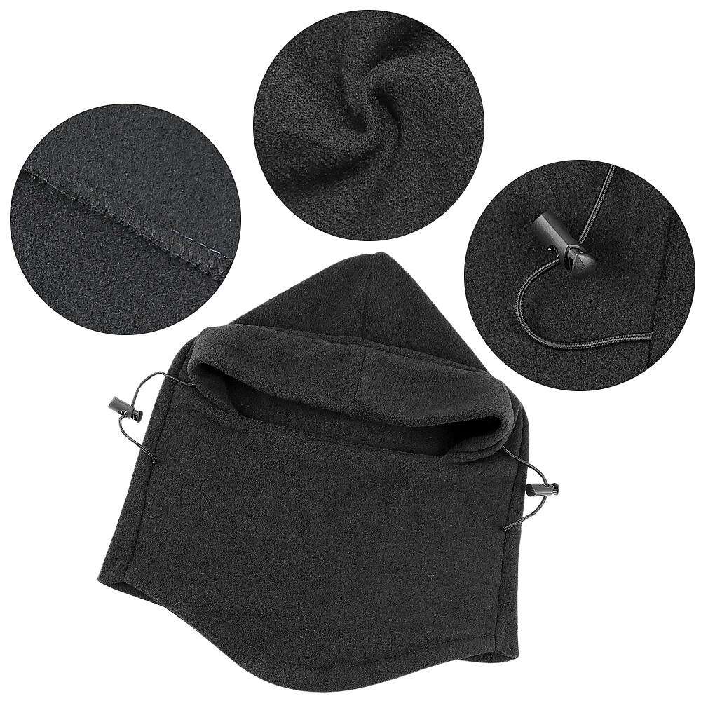 Thermal Balaclava Fleece Hood Mask Head & Neck Warmer Ski Motorcycle ...